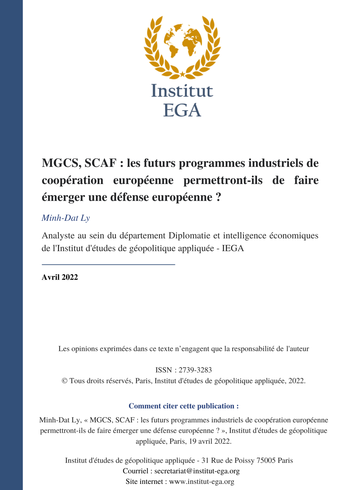 MGCS, SCAF : les futurs programmes industriels de coopération européenne permettront-ils de ...